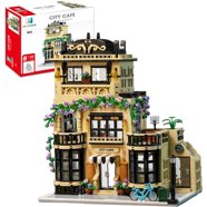Building Blocks Coffee Shop Set, 1512 Pcs Coffee House Building Kit ...