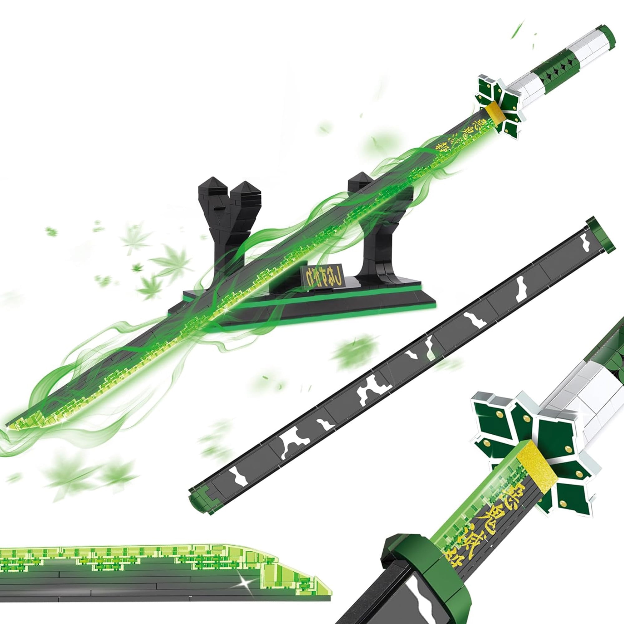 NAYIHOOP Demon Slayer Swords Building Sets Cosplay Anime Shinazugawa ...