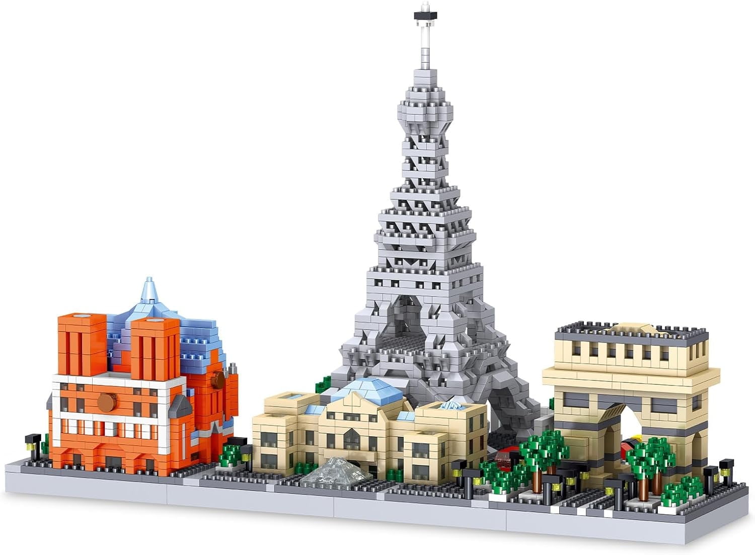 Customer reviews for NAYIHOOP French Skyline Famous Landmark Building ...