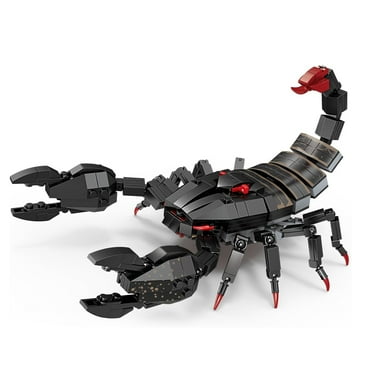 Mechanical Shark STEM Building Set,Sea Animal Toys Crossing Shark with ...