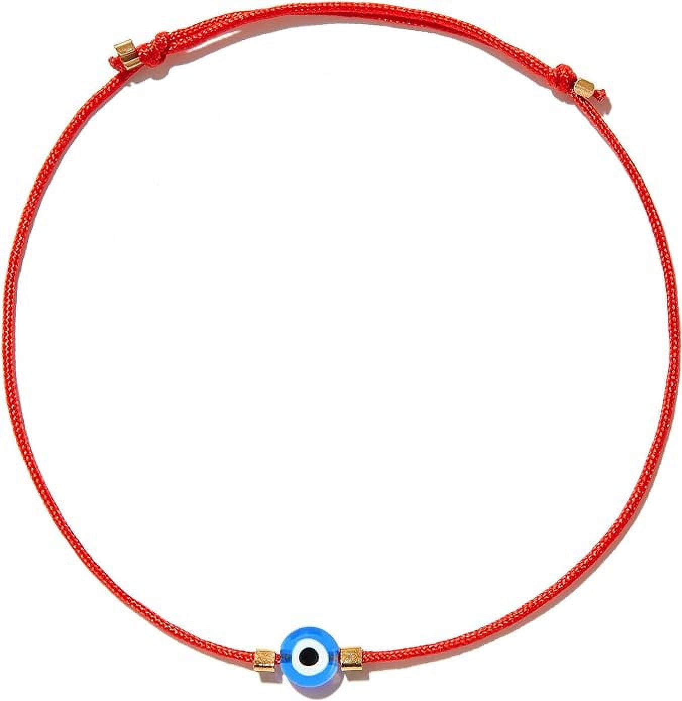 NAZ COLLECTION - Handmade Adjustable Evil Eye Jewelry - Red String ...