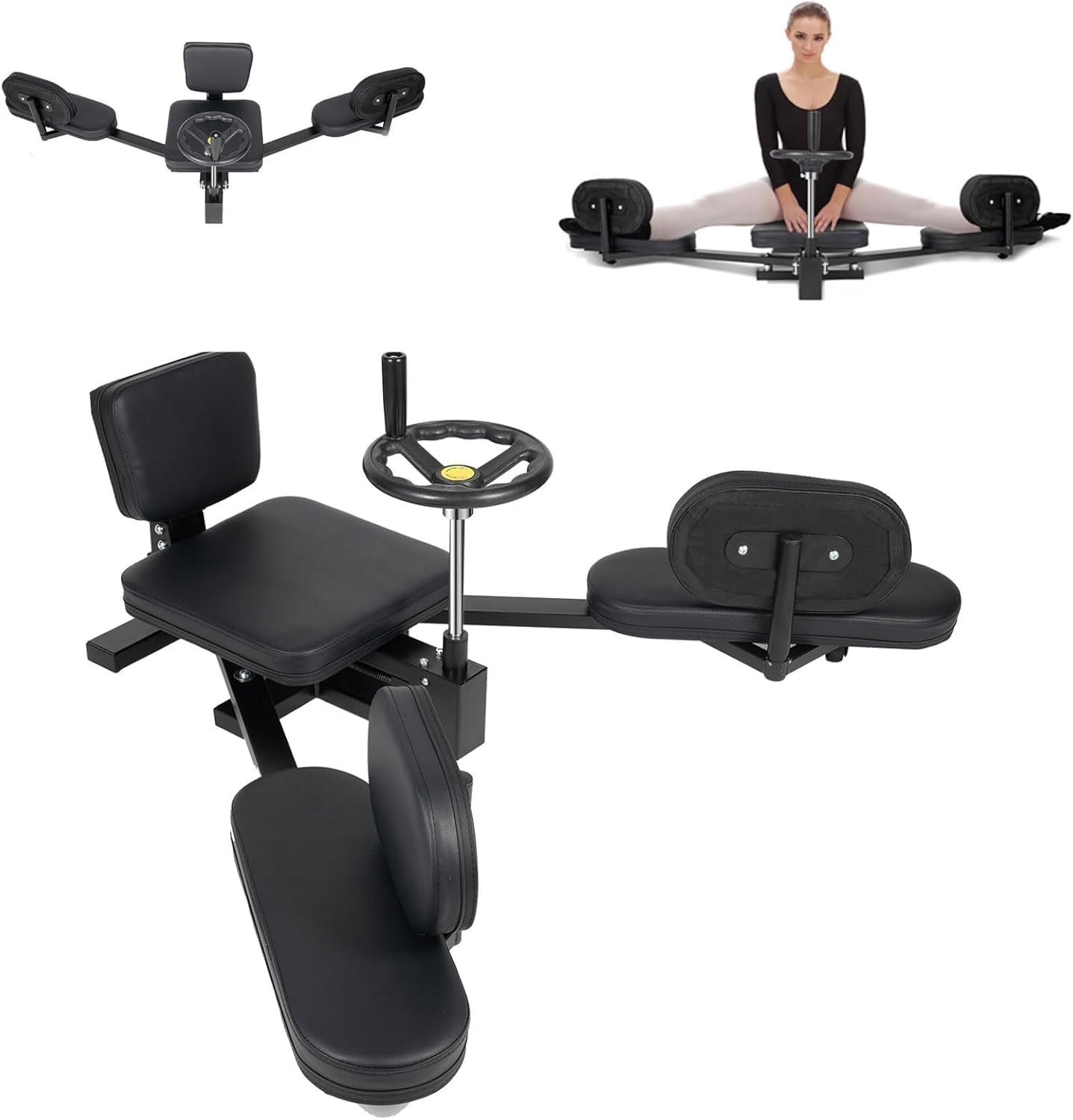 NAZEAOB Leg Stretcher, Leg Split Machine for Home Gym, Heavy Duty ...