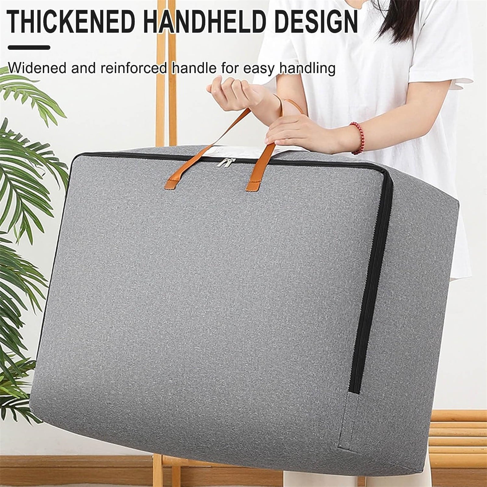 NAZISHW Cationic Portable Quilt Bag Clothes Quilt Storage Bag Oversized ...