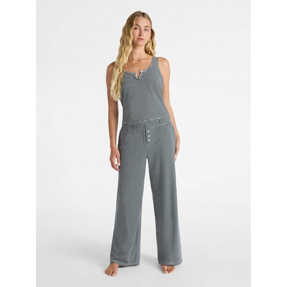 No Boundaries Sleepwear Brami and Pants Set, 2-Piece Women’s - Walmart.com