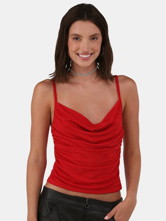 No Boundaries Rib Cami Top, 1 or 5-Pack, Women's - Walmart.com