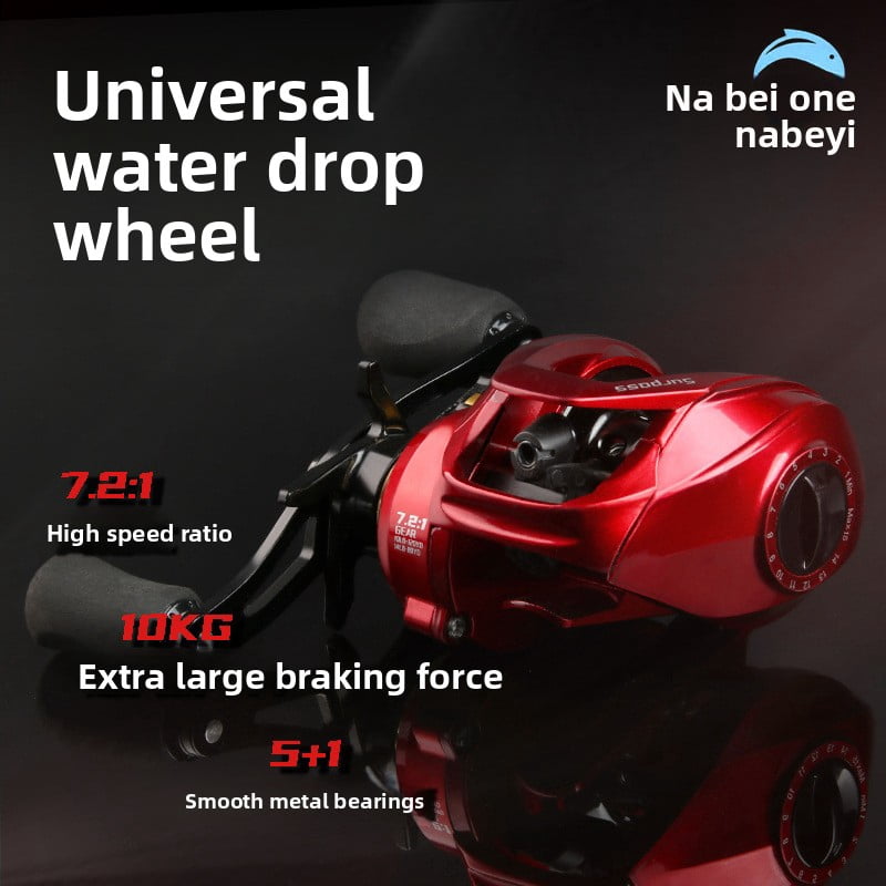 NB Pro Drag Alarm Baitcasting Reel – 8.1:1 Gear Ratio, 15kg Max Drag ...