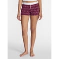 No Boundaries Cloud Core Sleepwear Boxer Shorts, 2'' Inseam, Women’s ...