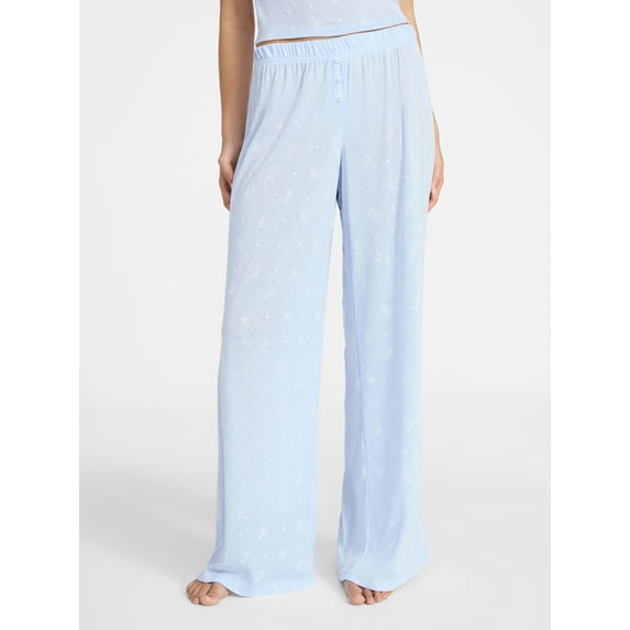 No Boundaries Sleep Pointelle Knit Pants, Women’s XXS-3X - Walmart.com