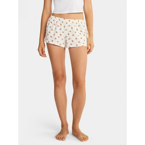 No Boundaries Cloud Core Sleepwear Shorts, Women's XXS-3X - Walmart.com
