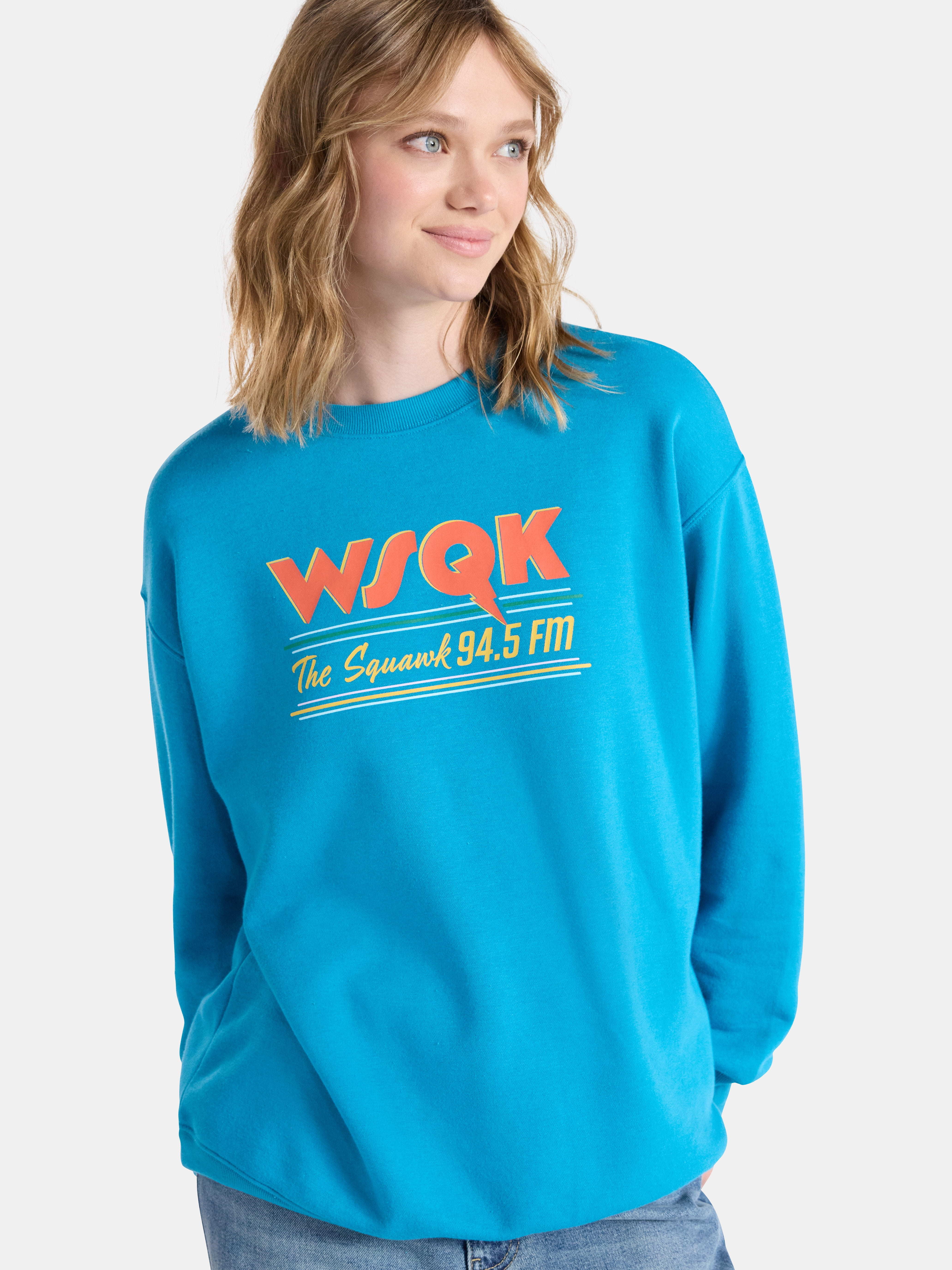 Netflix Stranger Things Oversized Fleece Sweatshirt from No Boundaries ...