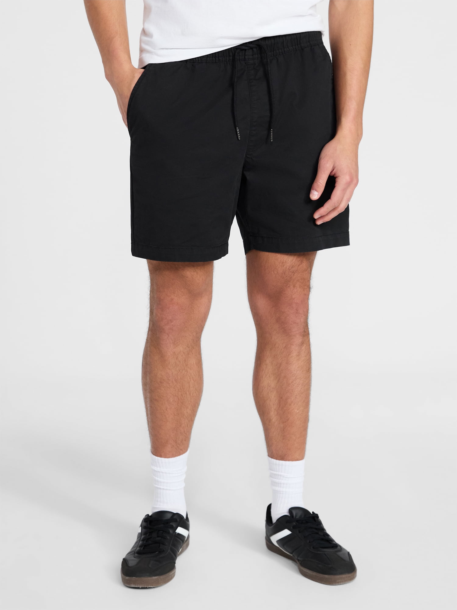 No Boundaries Flat Front Shorts, 6" Inseam, Men's XS-5XL - Walmart.com