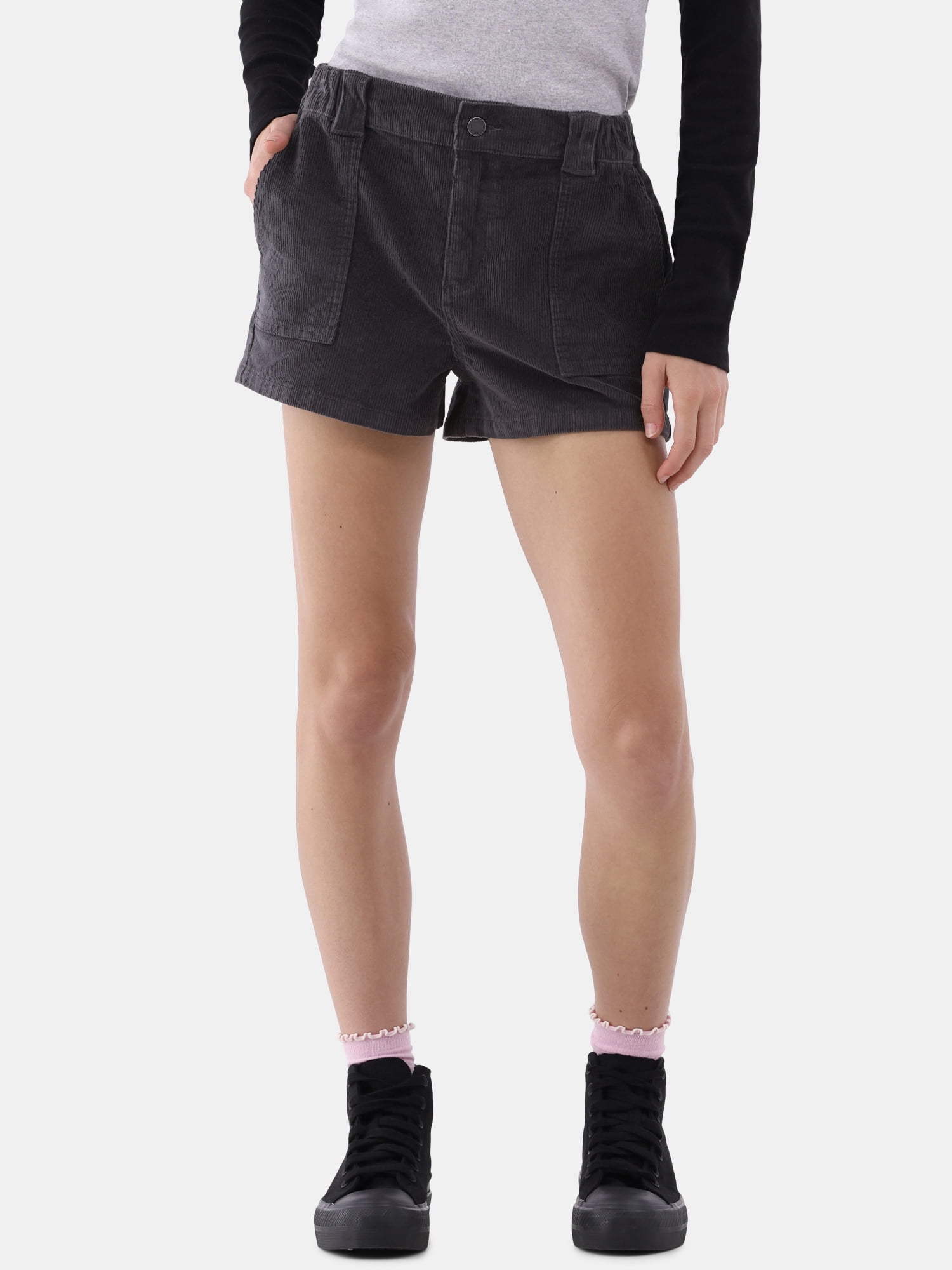 No Boundaries Utility Shorts, Women’s - Walmart.com
