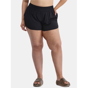 No Boundaries Crochet Swim Coverup Shorts, Women's - Walmart.com