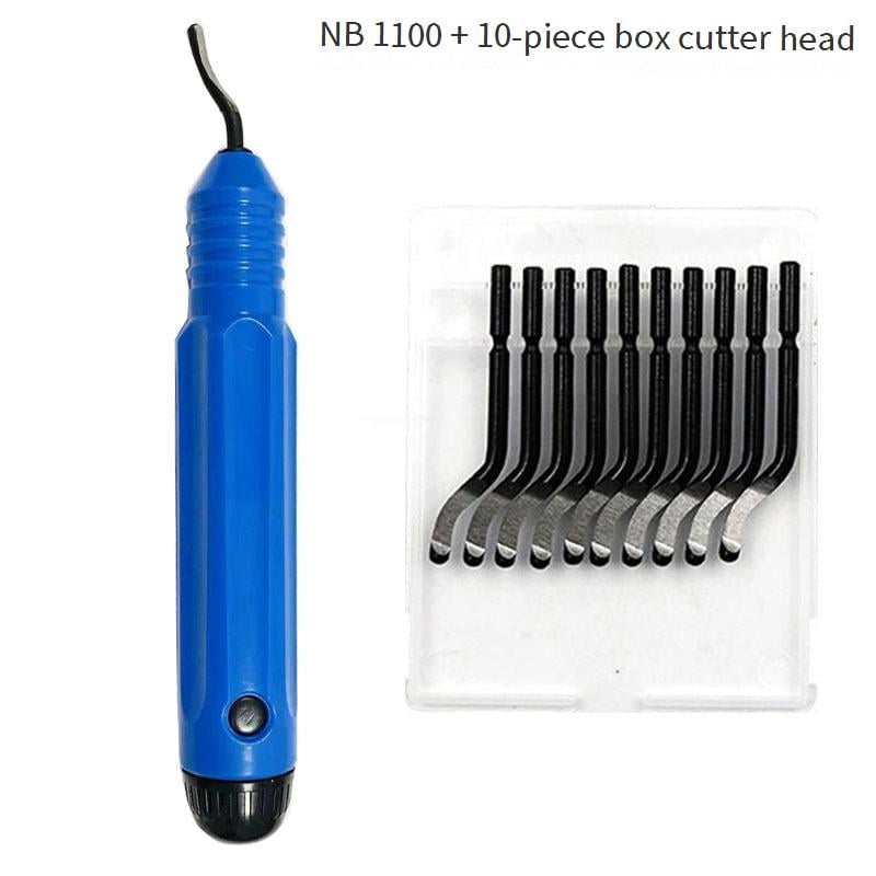 NB1100 Burr Handle /10 PCS Cutters Hand Deburring Rough Edges Tools ...