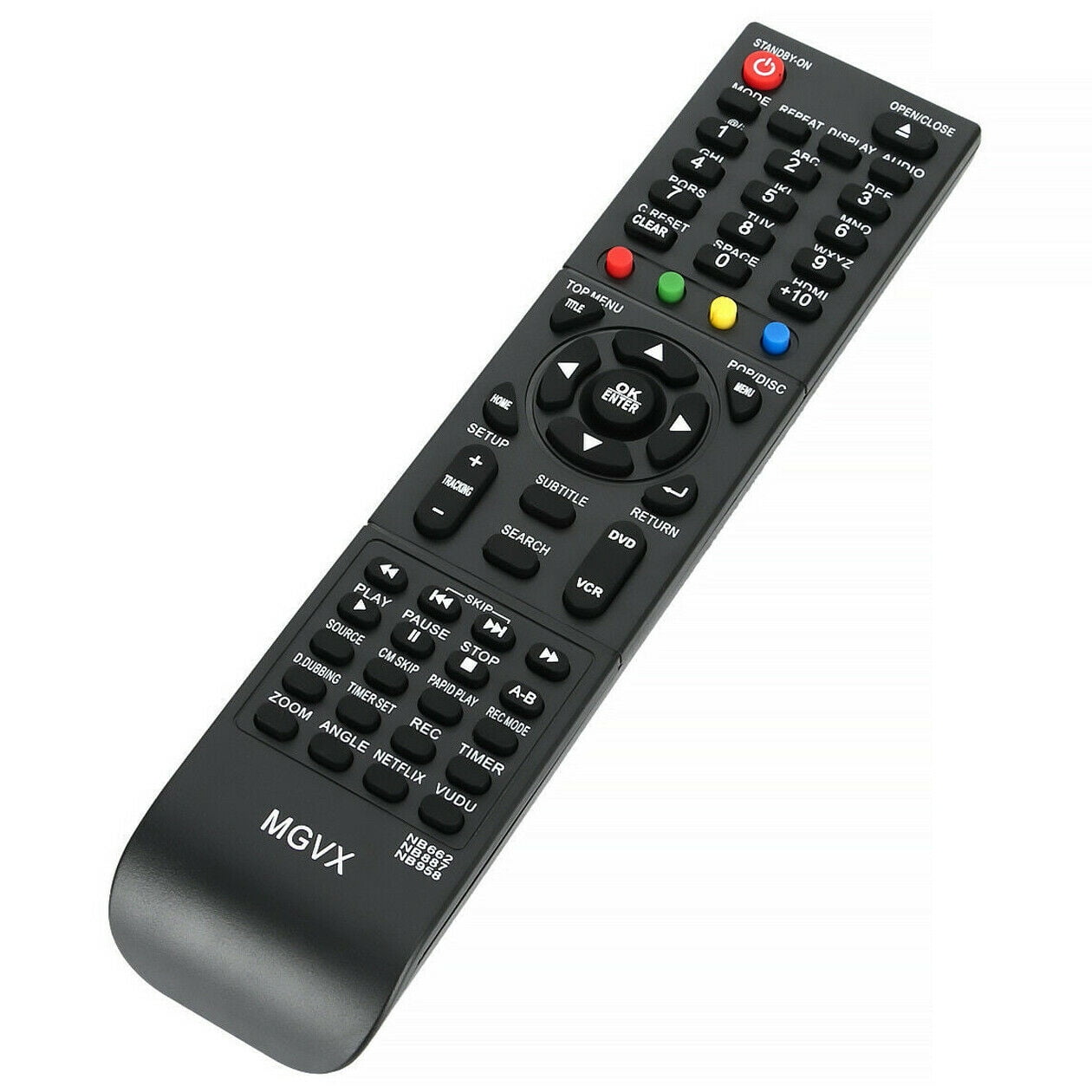 NB887 NB662 NB958 Replace Remote for Magnavox TV MBP5210/F7 RZV427MG9 ...