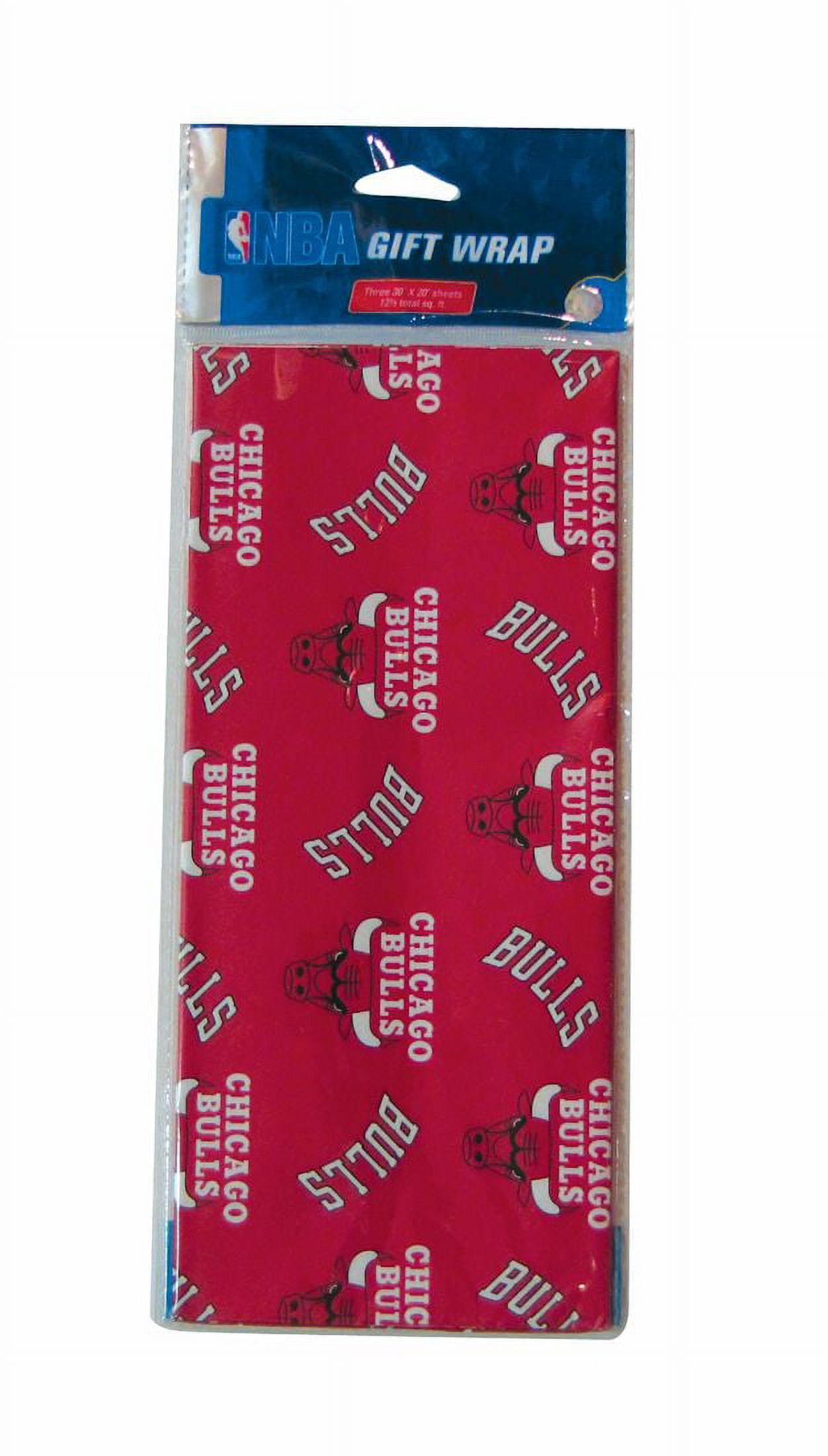 NBA - Chicago Bulls Wrapping Paper - Walmart.com