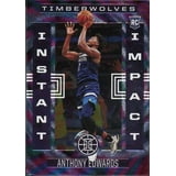 NBA 2020-21 Panini Illusions Instant Impact Anthony Edwards #7 (Rookie ...