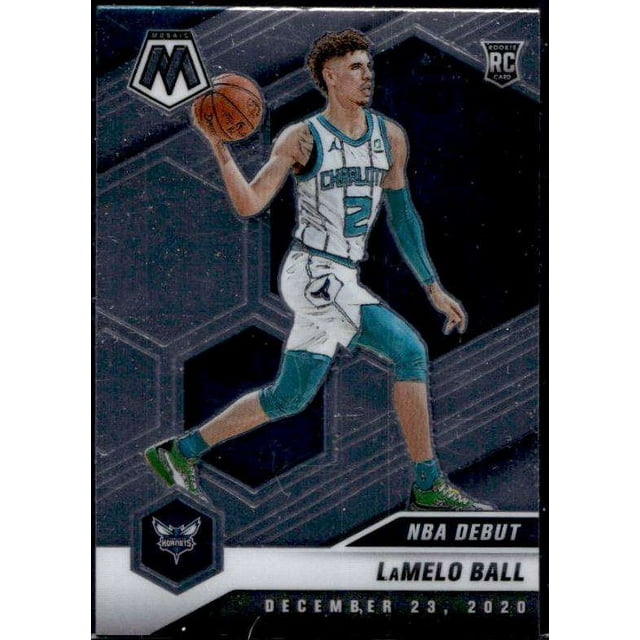 NBA 2020 Mosaic Basketball Lamelo Ball Rookie Trading Card #262 (NBA ...