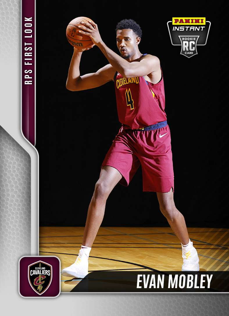 NBA 2021-22 Instant RPS First Look Basketball Evan Mobley Trading Card ...