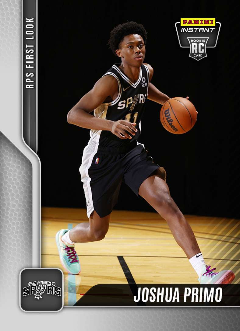 NBA 2021-22 Instant RPS First Look Basketball Joshua Primo Trading Card ...