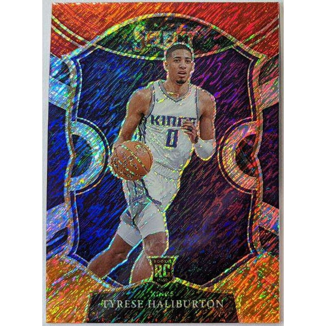 NBA 2021 Select Basketball Tyrese Haliburton Rookie Concourse Trading ...