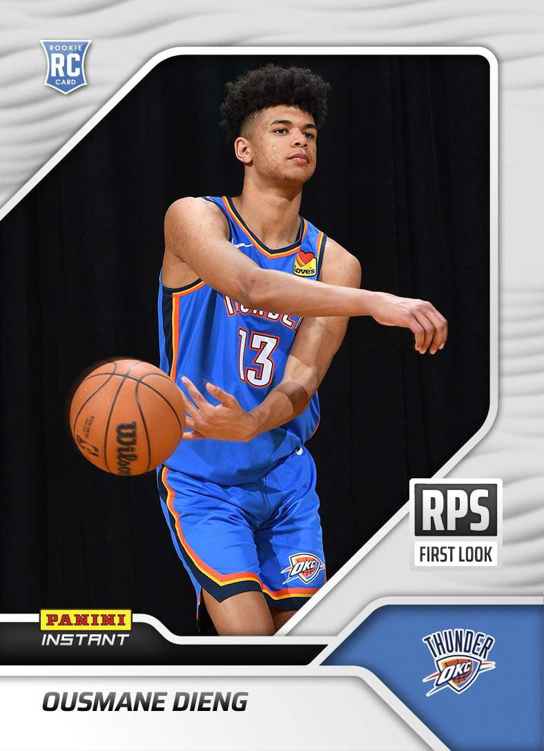 NBA 2022-23 Instant RPS First Look Basketball Ousmane Dieng Trading ...