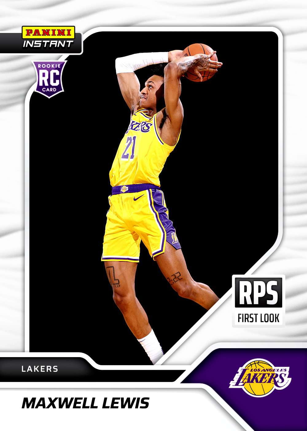 NBA 2023-24 Instant RPS First Look Basketball Maxwell Lewis RPS-38 ...