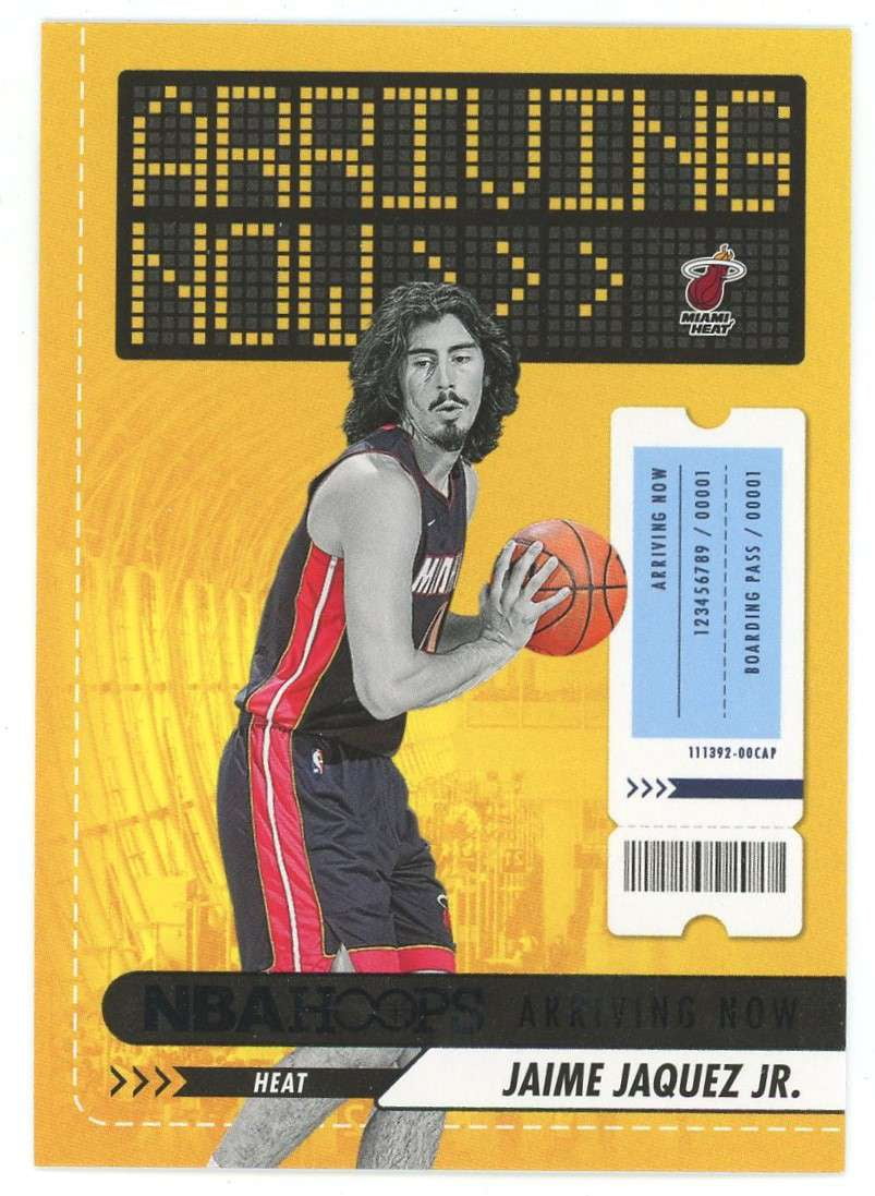 NBA 2023-24 Panini Hoops Arriving Now Jaime Jaquez Jr. #30 (Rookie ...
