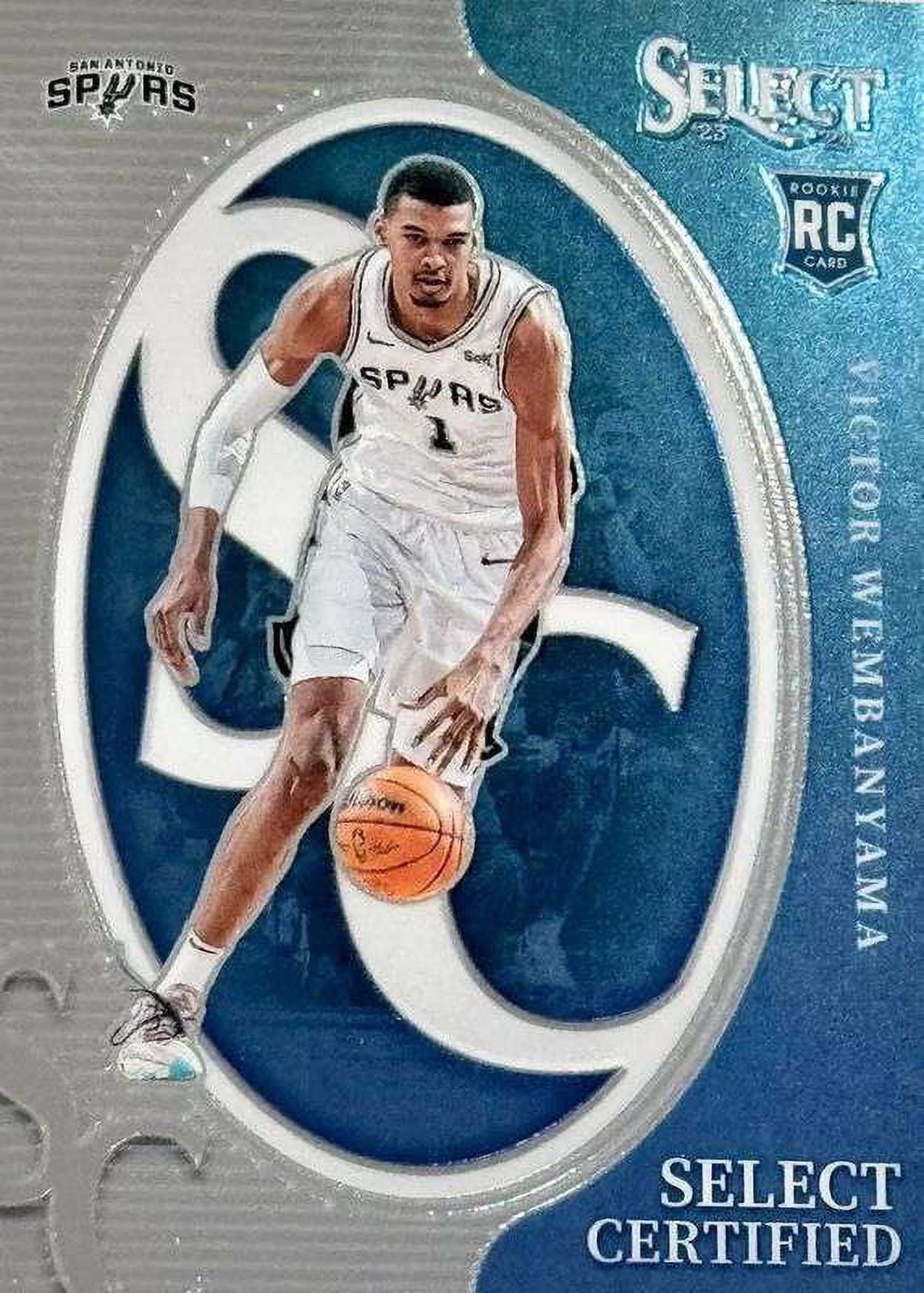 NBA 2023-24 Panini Select Select Certified Victor Wembanyama #3 (Rookie) - Walmart.com