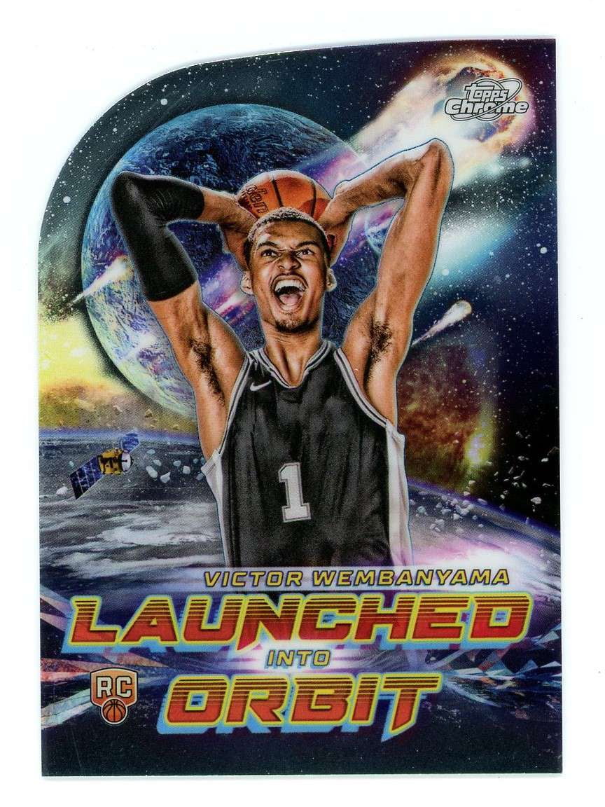 NBA 2023-24 Topps Cosmic Chrome Basketball Launched Into Orbit Victor ...