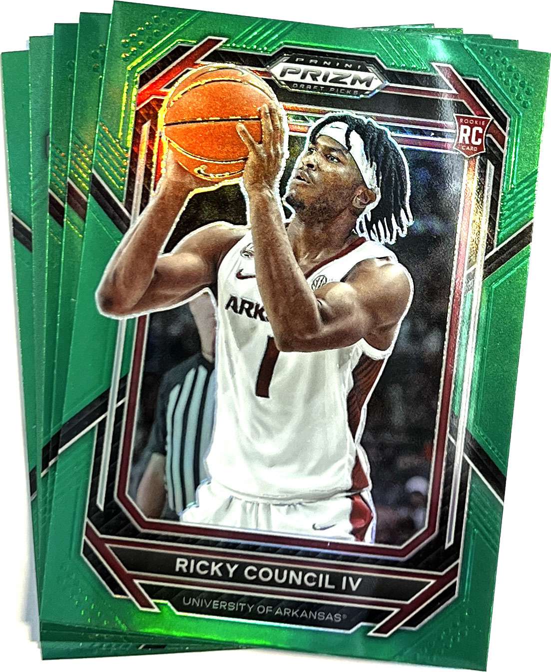 NBA 2023 Panini Prizm Draft Picks Lot of 5 Green Prizim Rookies Single ...