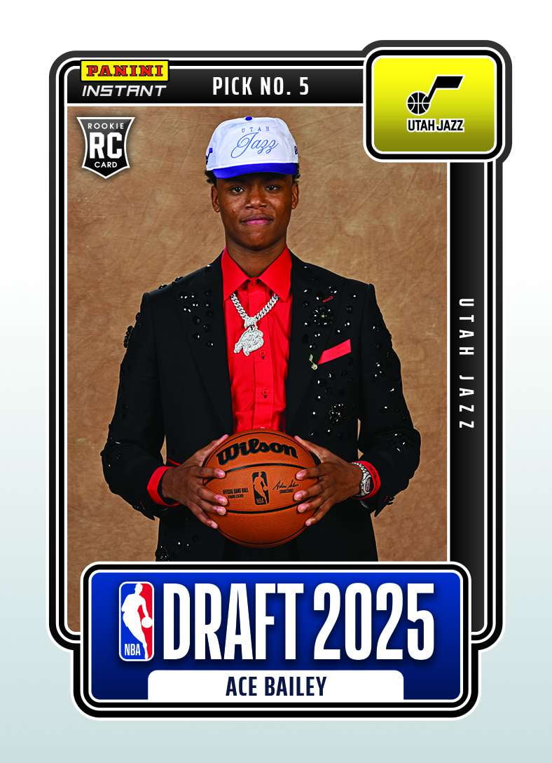 NBA 2025-26 Instant Draft Night Basketball Ace Bailey #5 [Rookie ...