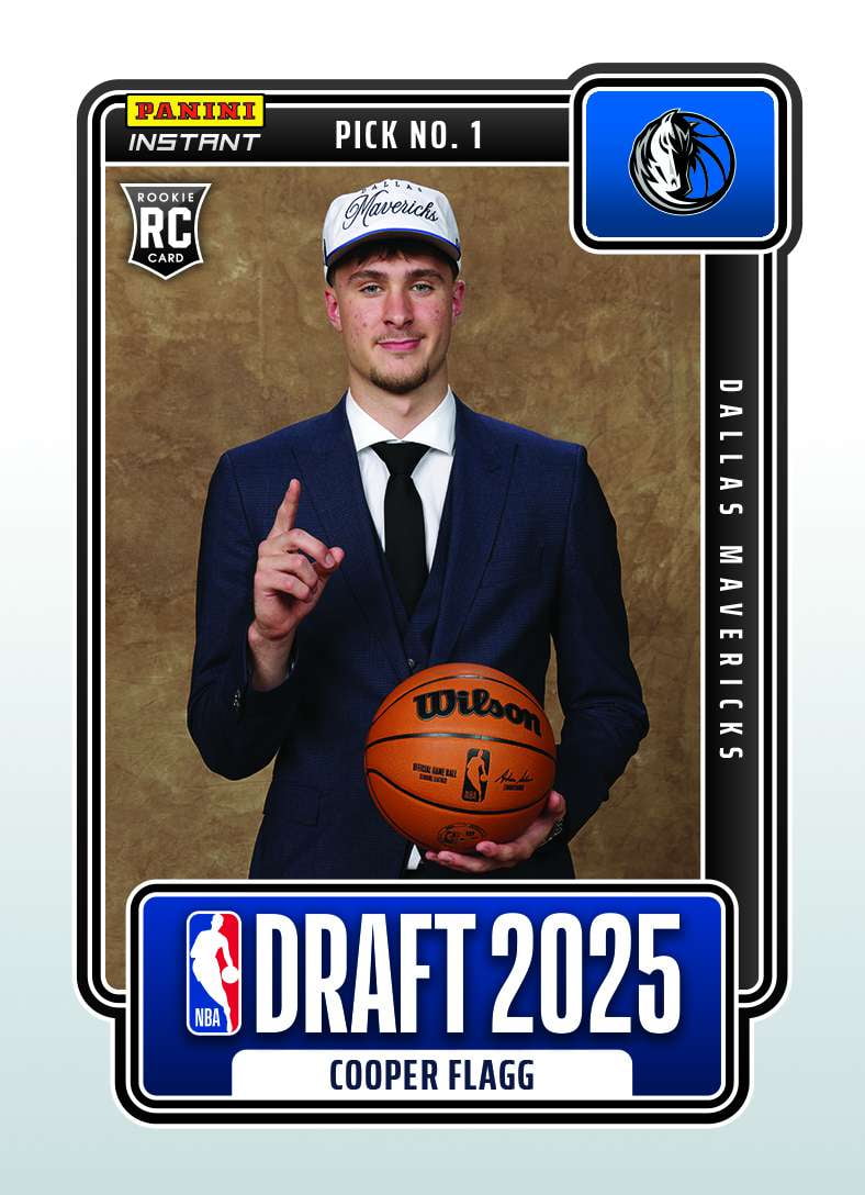 NBA 2025-26 Instant Draft Night Basketball Cooper Flagg #1 [Rookie Card ...