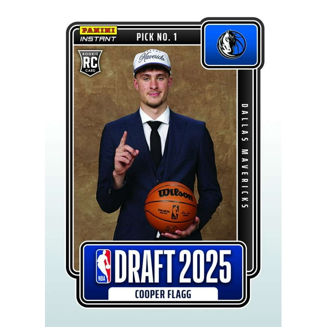 NBA 2025-26 Instant Draft Night Basketball Cooper Flagg #1 [Rookie Card ...