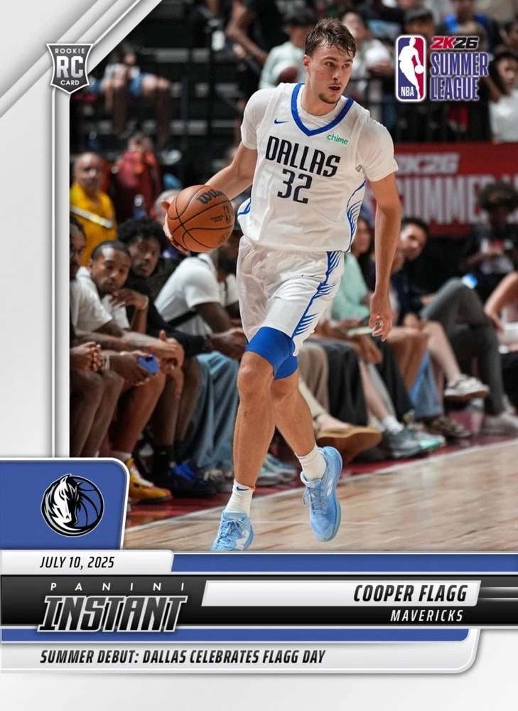 NBA 2025-26 Instant Draft Night Basketball Cooper Flagg #10 [Rookie ...