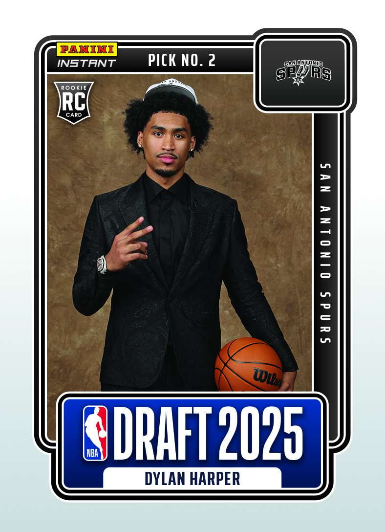 NBA 2025-26 Instant Draft Night Basketball Dylan Harper #2 [Rookie, 2nd ...