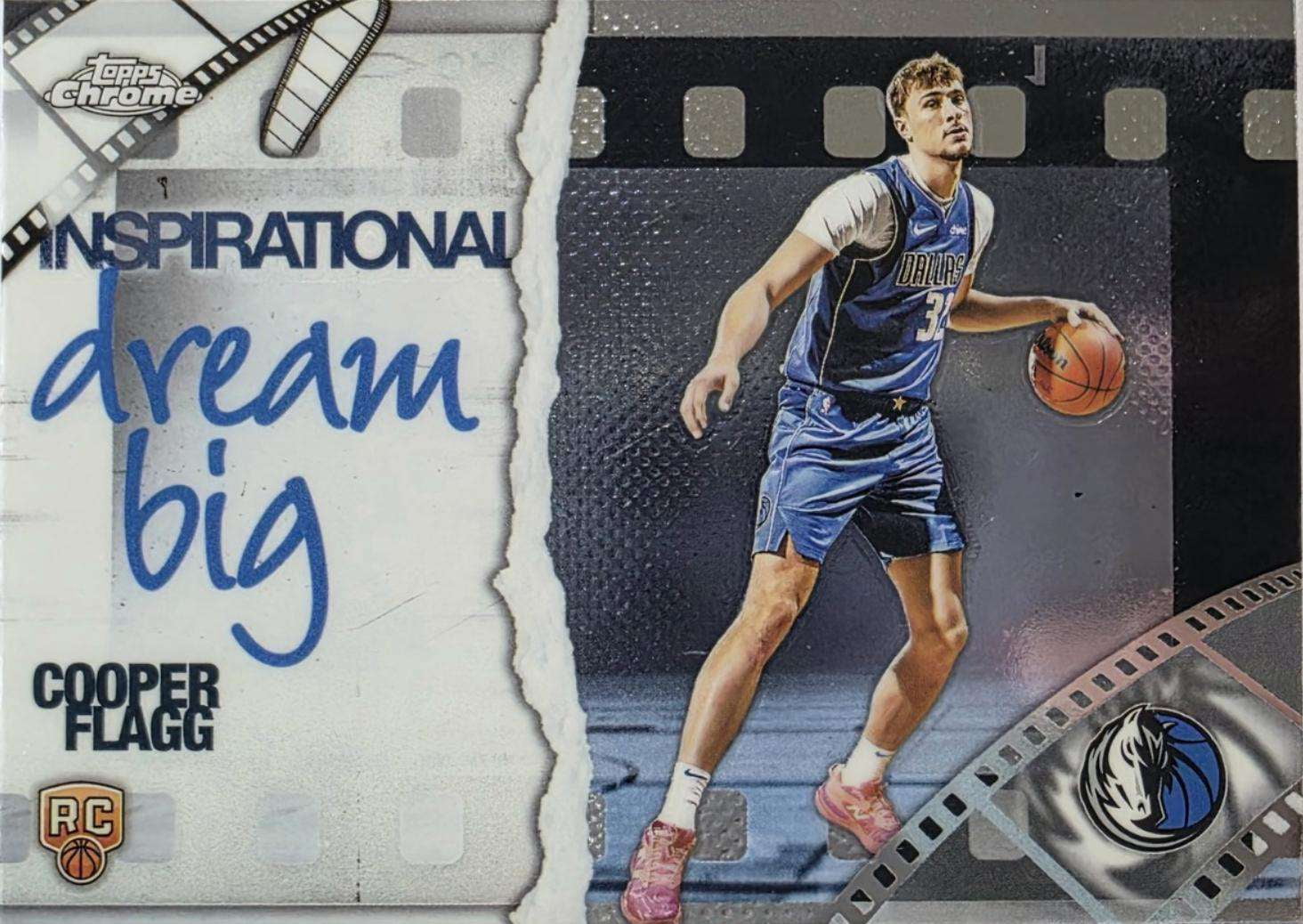 NBA 2025-26 Topps Chrome Inspirational Dream Big Cooper Flagg IP-18 ...