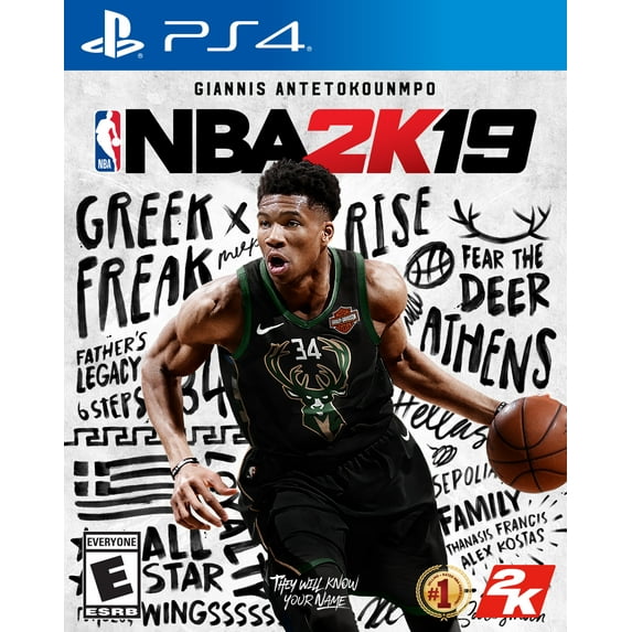 NBA 2K19, 2K, PlayStation 4, 710425570490 - Walmart.com