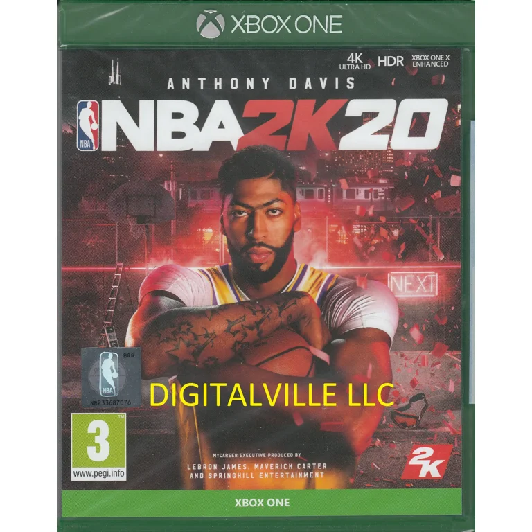 NBA 2K20 Xbox One Brand New Factory Sealed