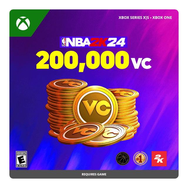 NBA 2K24: 200,000 VC - Xbox One, Xbox Series X|S [Digital] - Walmart.com