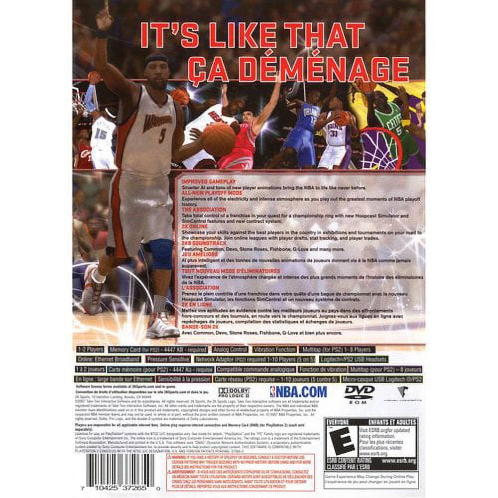 Pre-Owned NBA 2K8 PlayStation 2 - Walmart.com