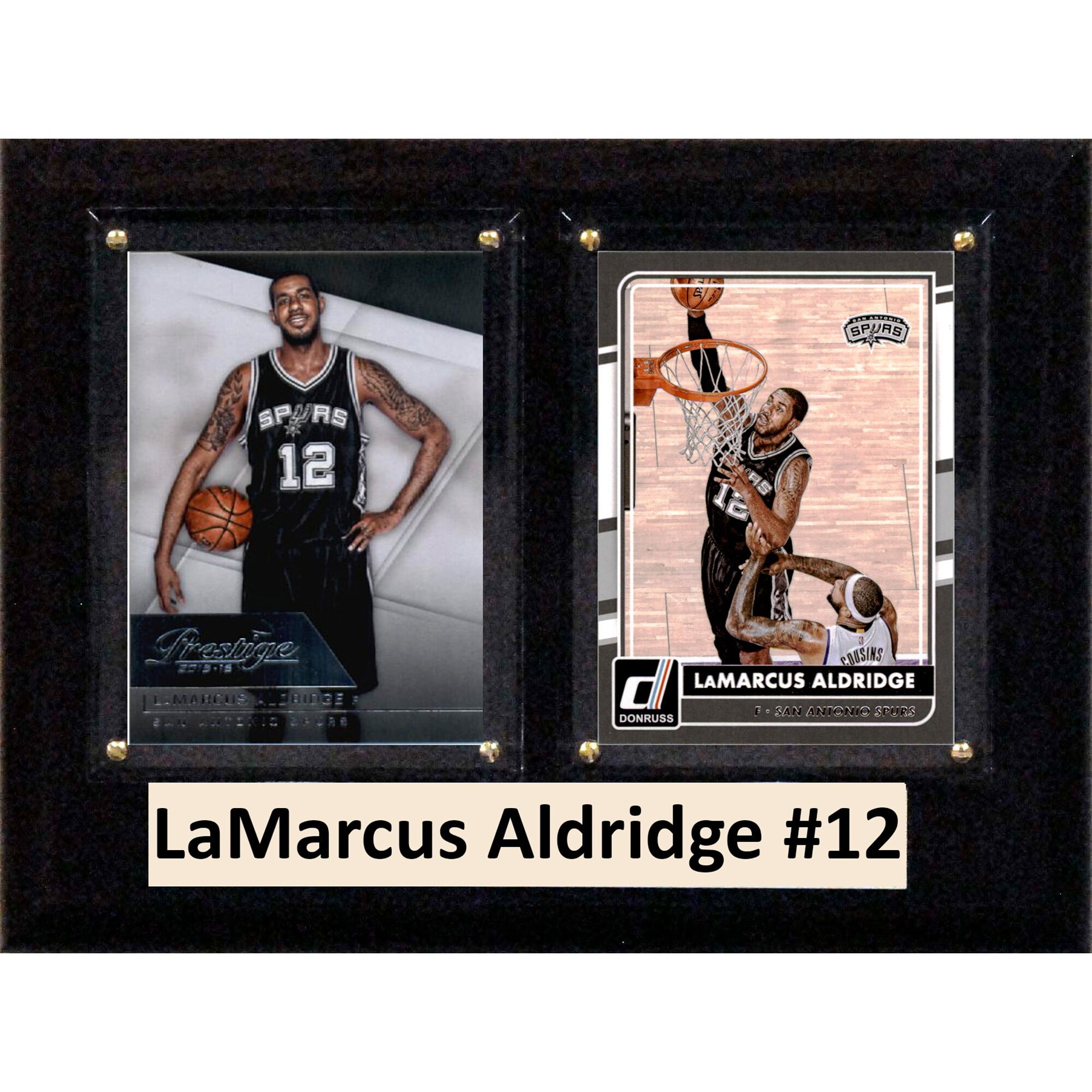 NBA 6"X8" LaMarcus Aldridge San Antonio Spurs Two Card Plaque - Walmart.com