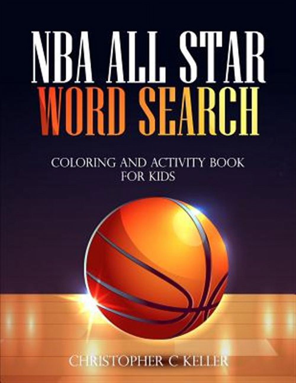 NBA All Star Word Search: Coloring and Activity Book for Kids - Walmart.com