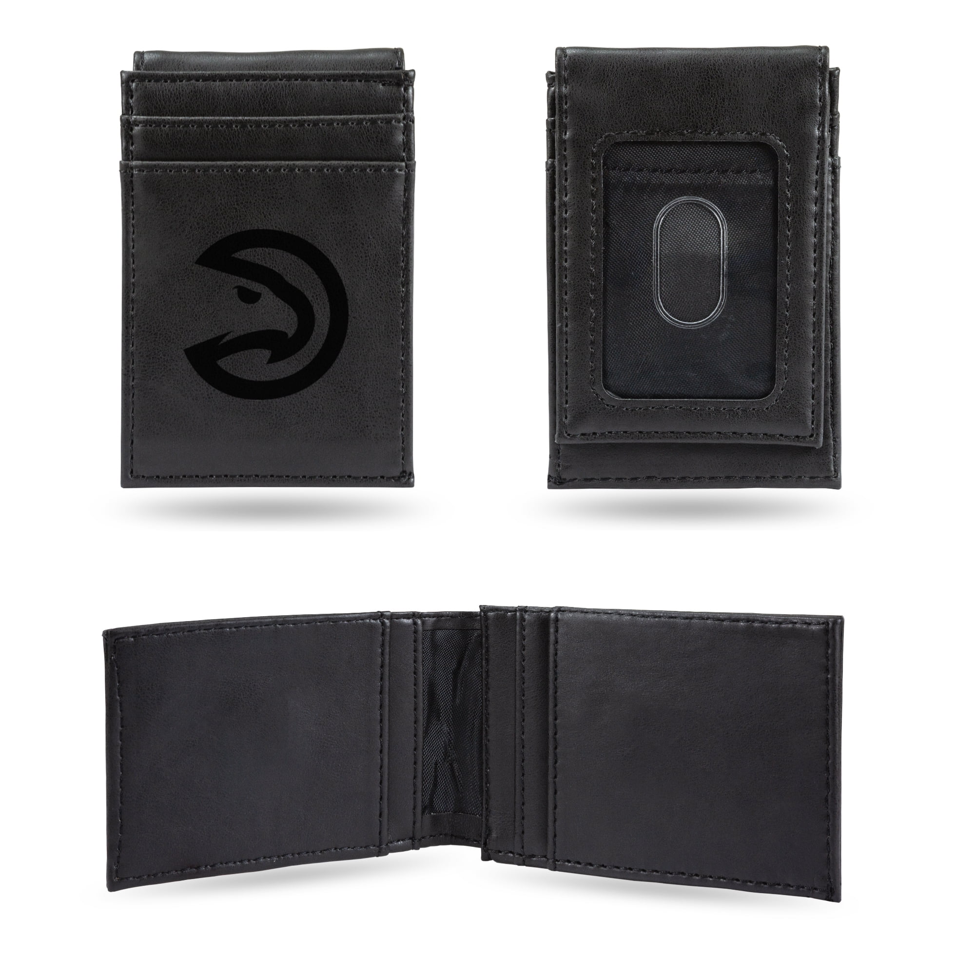 Hawks - Atl Laser Engraved Black Front Pocket Wallet - Walmart.com