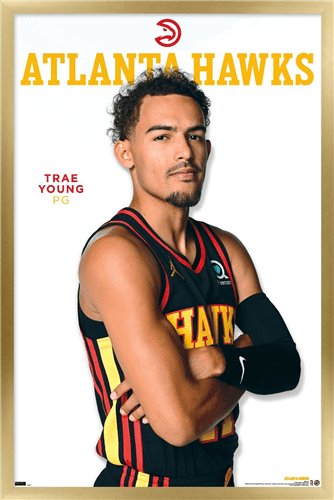 NBA Atlanta Hawks - Trae Young Feature Series 23 Wall Poster, 14.725" x ...