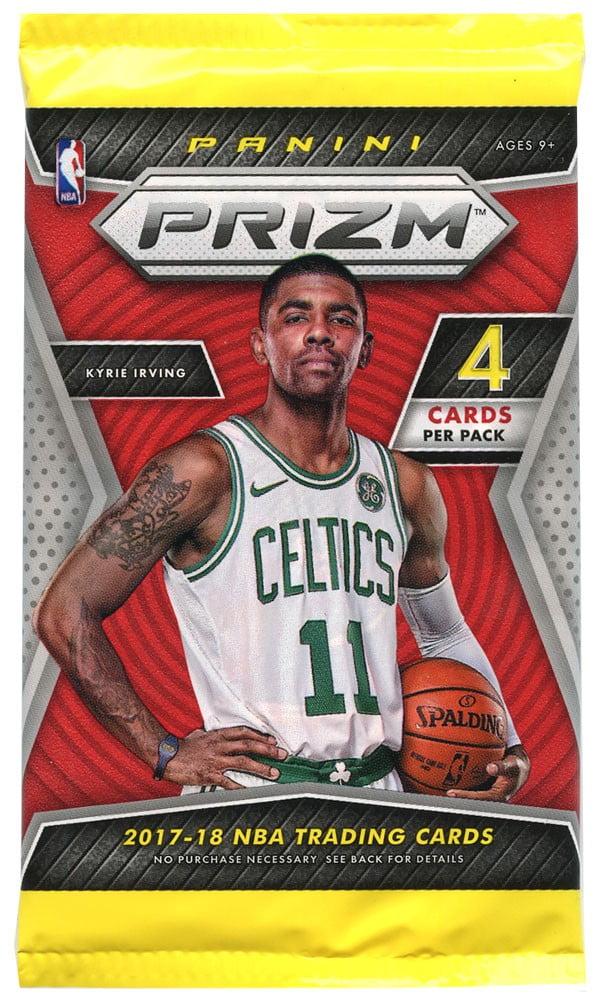 NBA Basketball 2017-18 NBA Prizm Trading Card RETAIL Pack - Walmart.com