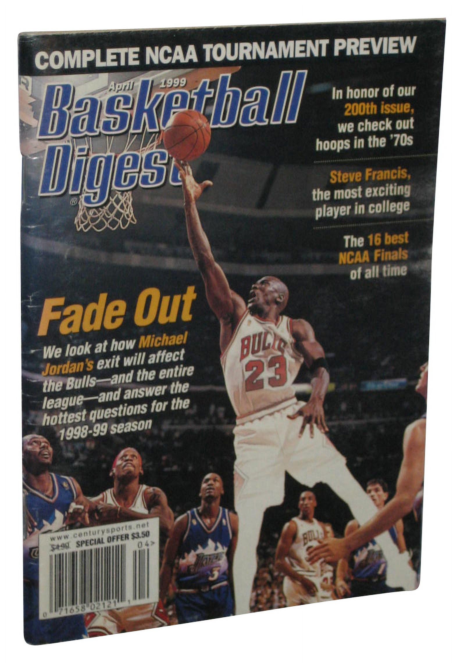 NBA Basketball Digest April 1999 Fade Out Michael Jordan Magazine Book ...