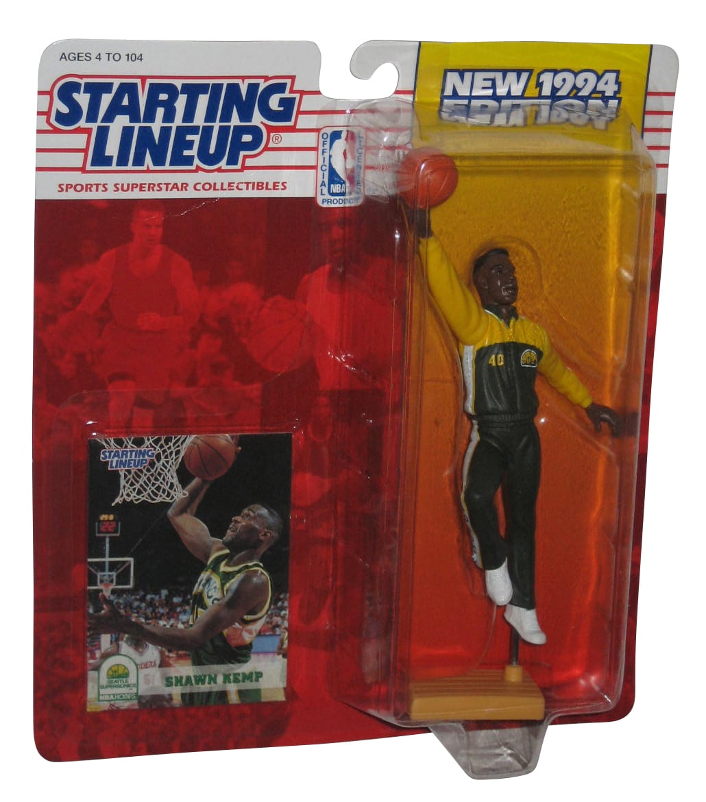 NBA Basketball Shawn Kemp (1994) Starting Lineup Figure - Walmart.com