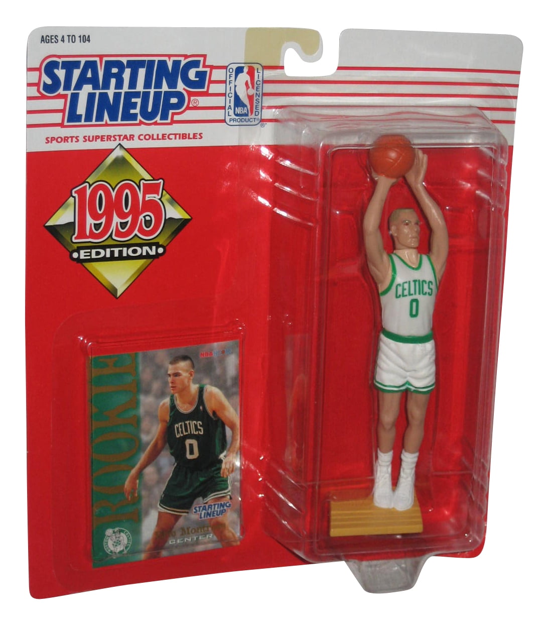 NBA Basketball Starting Lineup (1995) Eric Montross Kenner Figure ...