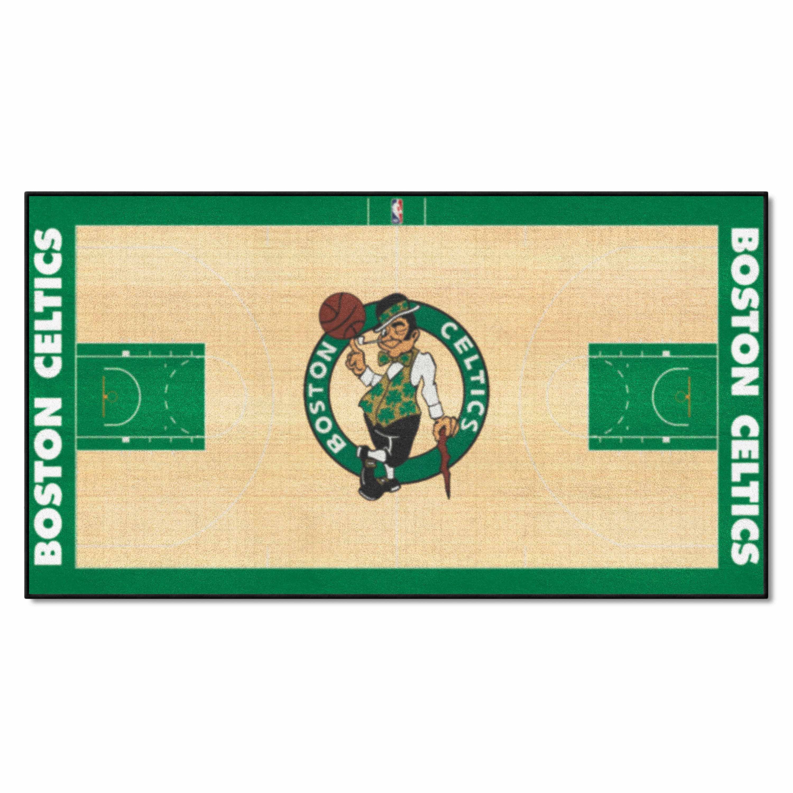 Sports Licensing Solutions Boston Celtics Large Court Runner Nylon ...